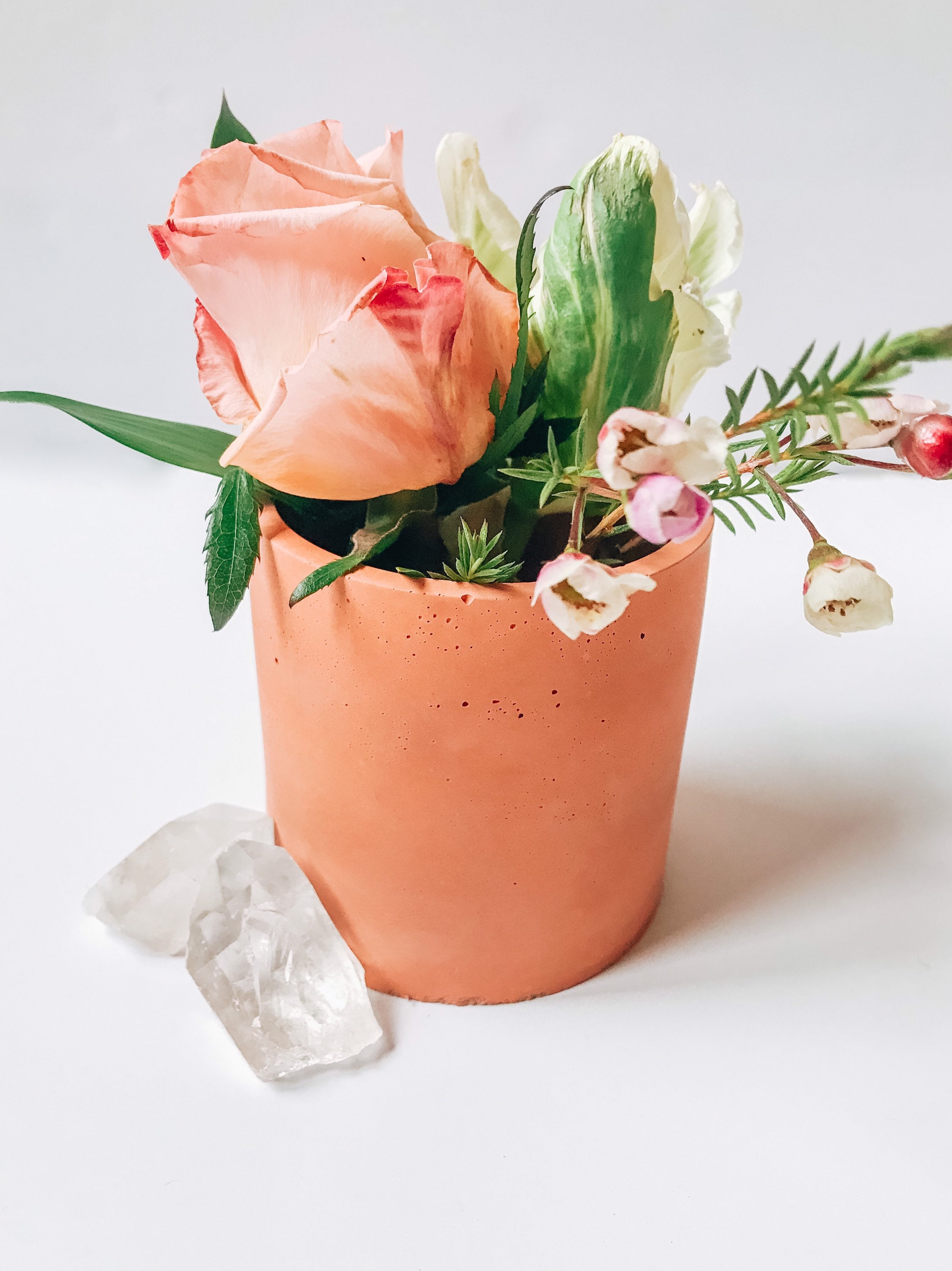 Cement Planter/ Plant Pot/ Modern/ Colorful Cement Planters/ | Etsy