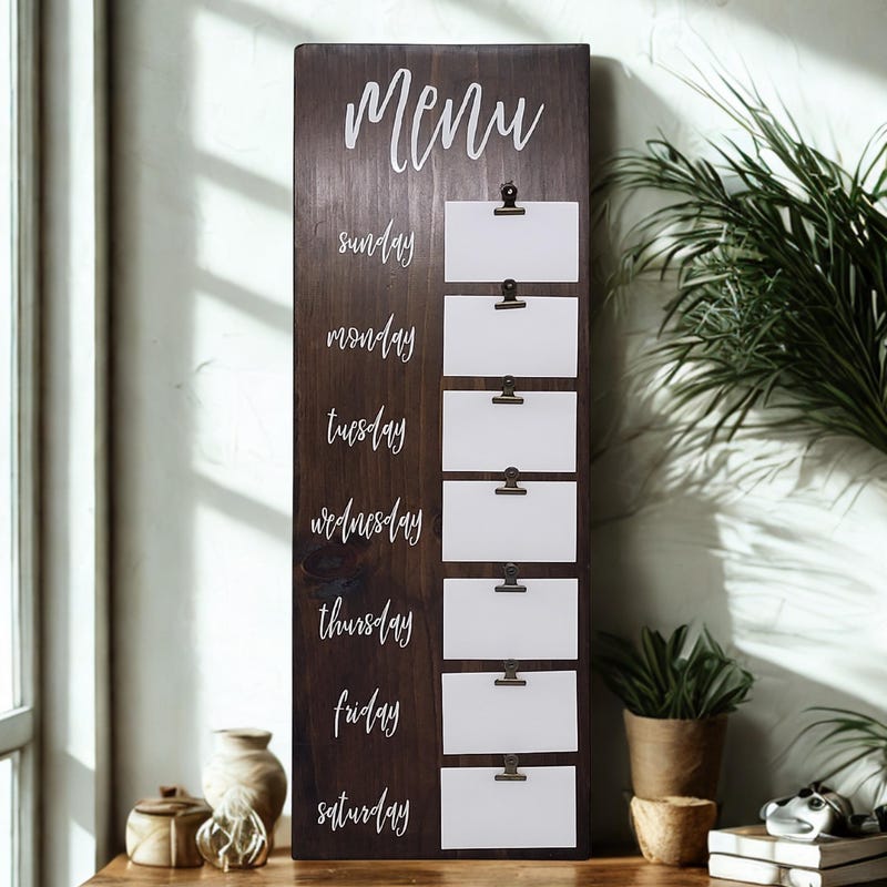 Menu Board for Kitchen - Etsy