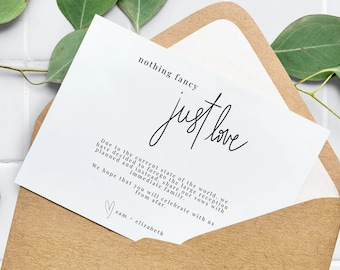 Uninvite Wedding Guest Template - Etsy
