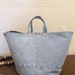 Denim Jean Basket,round Coutry/farmhouse Bucket Bag for Knitting,toys ...