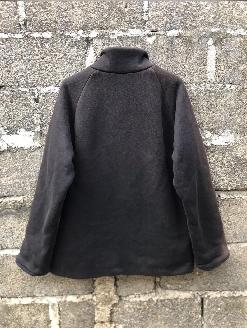 Vintage Blue Blue Japan Indigo Coat – Fleece-lined Sherpa Interior ...