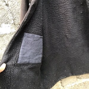 Vintage Blue Blue Japan Indigo Coat – Fleece-lined Sherpa Interior ...
