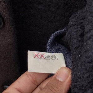Vintage Blue Blue Japan Indigo Coat – Fleece-lined Sherpa Interior ...