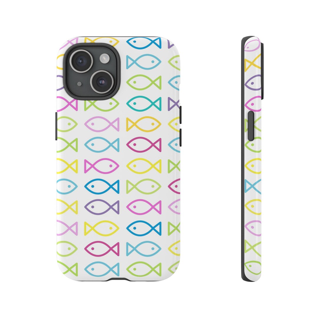 Colorful Fish Phone Case - Cute Aquatic Design, Durable Protection for ...