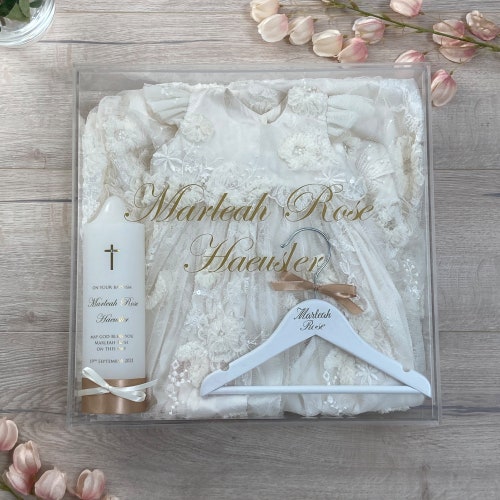 Orthodox Personalised Deluxe Baptism Package standard Box - Etsy