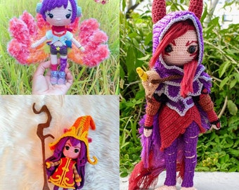 Ahri Amigurumi - Etsy New Zealand