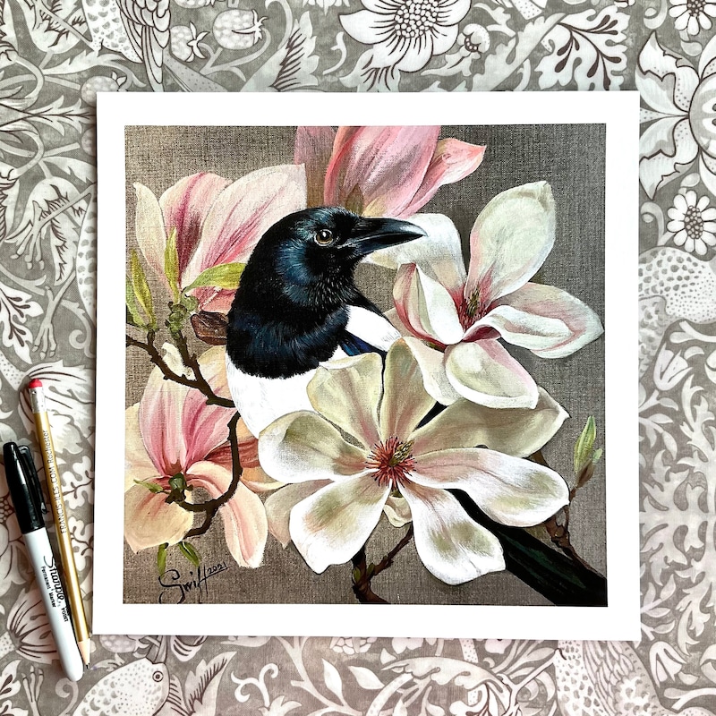 Magpie Art - Etsy
