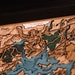 3D Wooden Map of the Enchanted Continents - Etsy