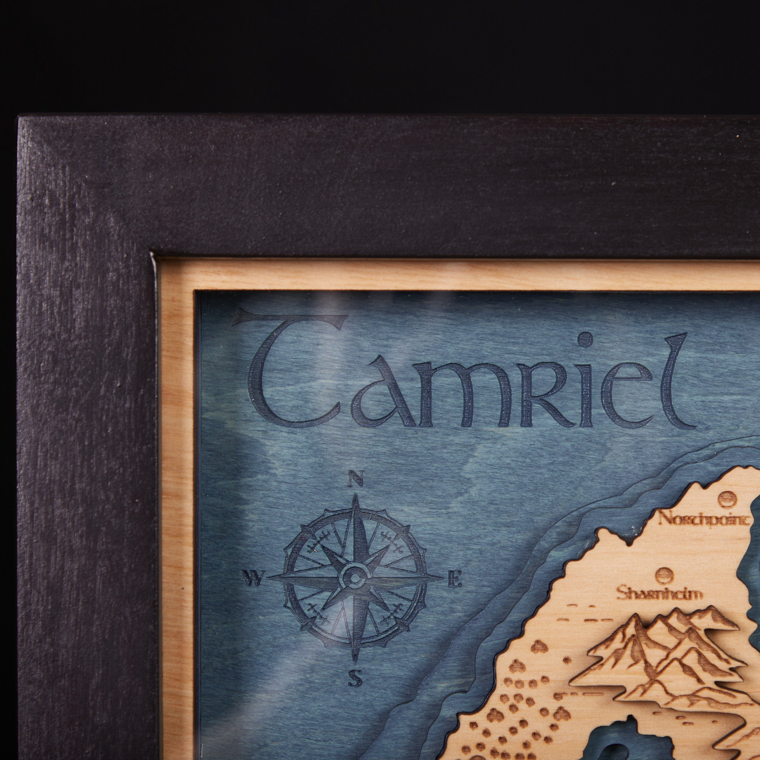 Wooden 3D Imperial Realm Map - Etsy