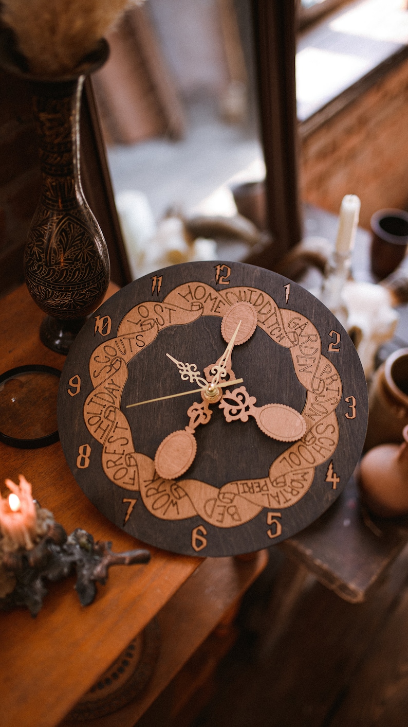 Magical Family Clock - Etsy