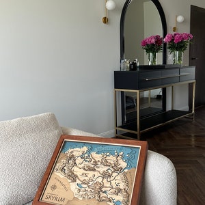 Northern Lands 3D Wood Map - Etsy