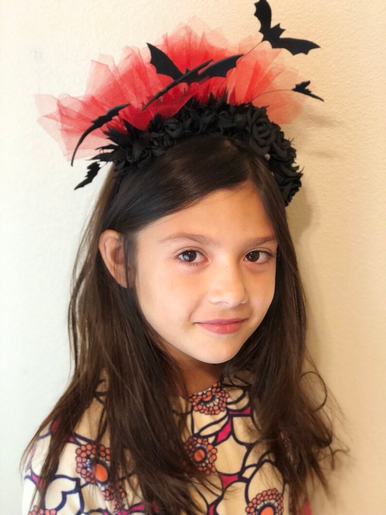Bat Headband for Woman and Girl. Halloween Headdress With - Etsy