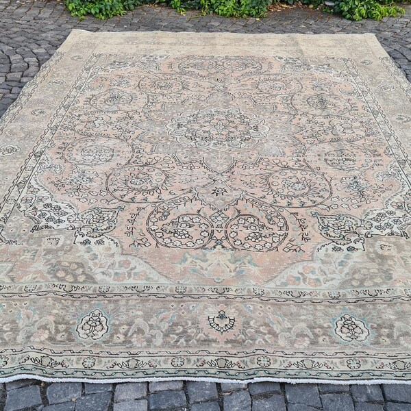 Large Vintage Rug - Etsy