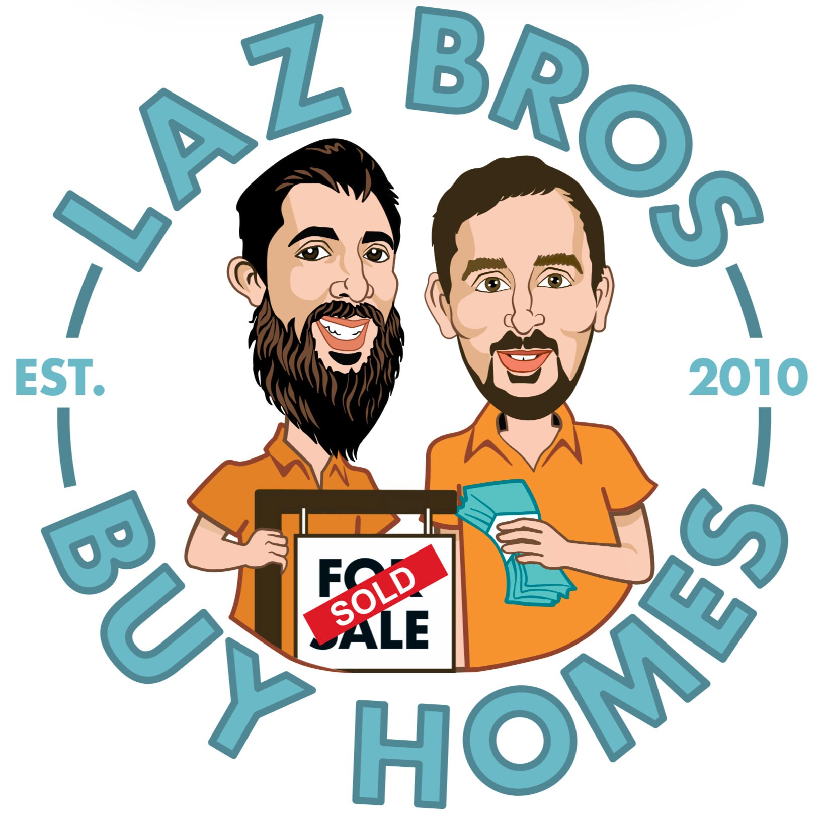 Cartoon Illustration Real Estate Logo Personal Branding Logo Realtor ...