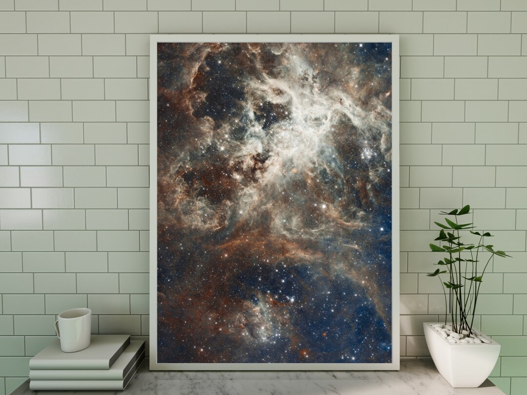 Space Poster, Space Art, Galaxy Decor, Nebula Home Decor, Astronomy ...