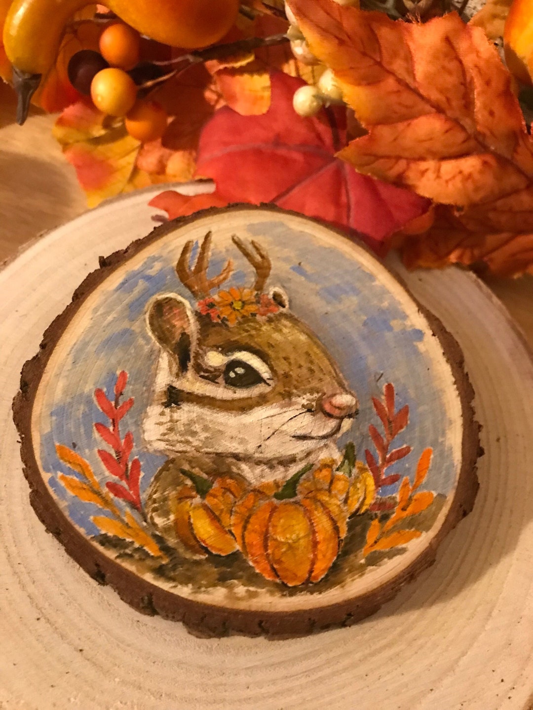 Cottagecore Fall Squirrel Decor - Etsy