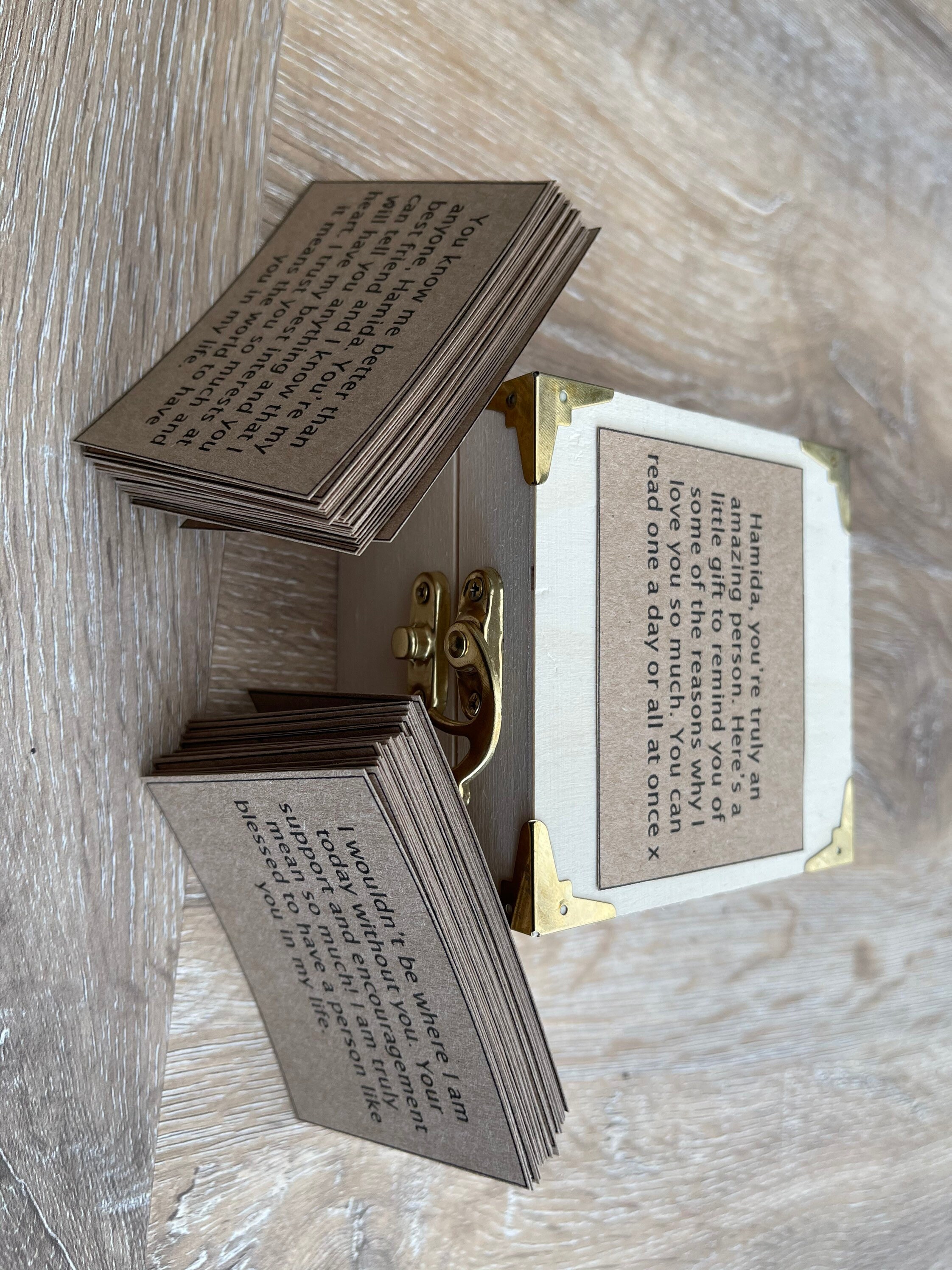 Note Box I Love You Messages for Girlfriend - Etsy
