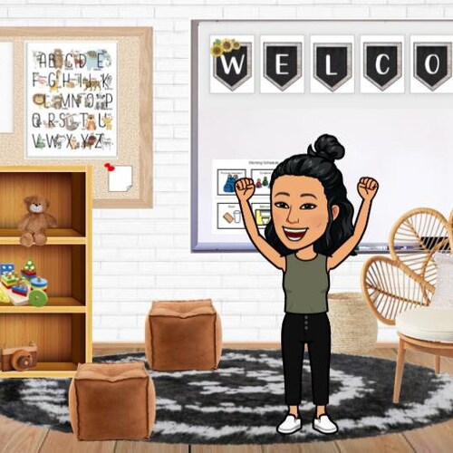 Boho Bitmoji Classroom Template Etsy