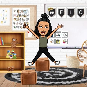 Boho Bitmoji Classroom Template - Etsy