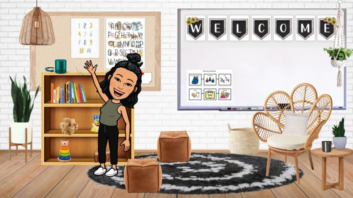 Boho Bitmoji Classroom Template - Etsy