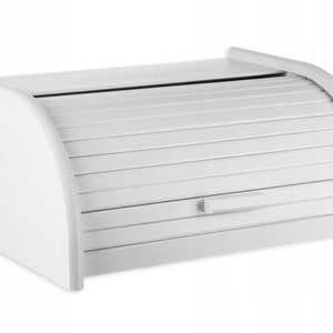 White Bread Box Large Bread Bin Made From Beech Wood | Etsy