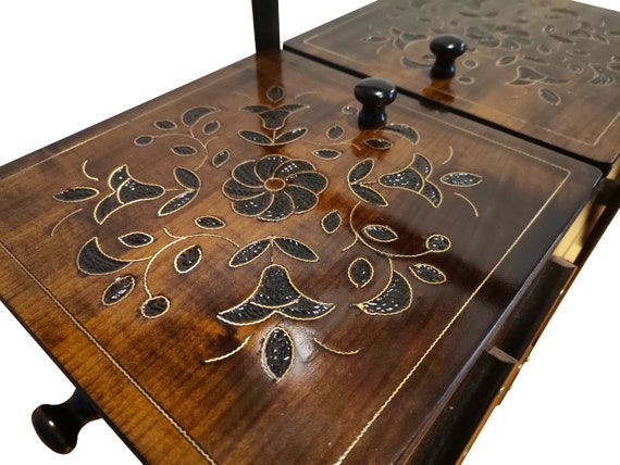 Fold Out Box for Sewing Kit Ornamental Storage Box for - Etsy