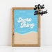 Printable Beach Wall Art, Shore Thing, Beach Home Decor, Retro Beach ...