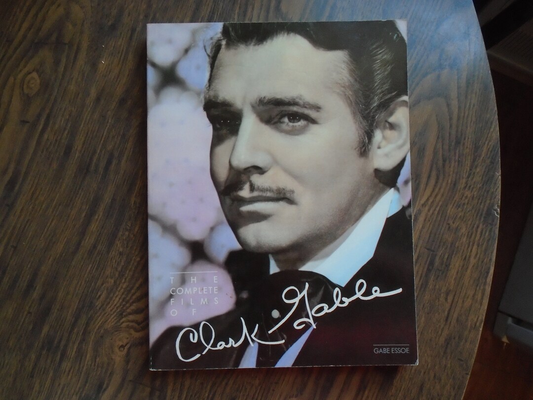 The Complete Films of Clark Gable by Gabe Essoe - Etsy