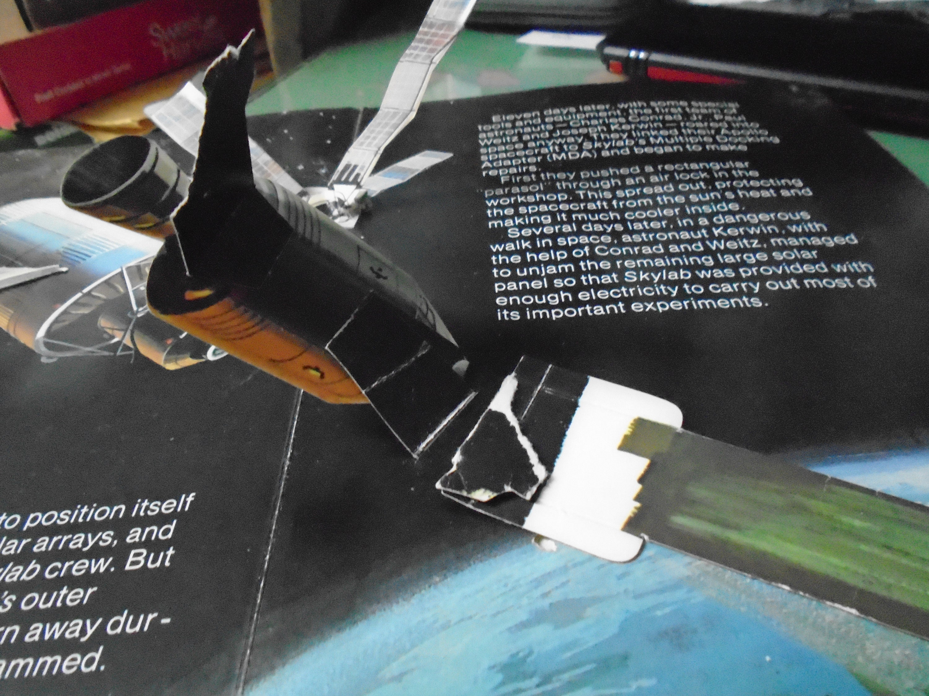 Skylab, America's First Space Station, Hallmark Pop-up Book, Hallmark ...