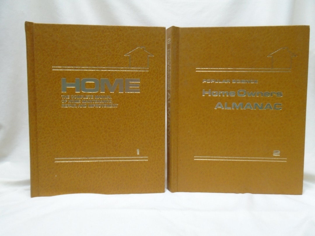 Home Maintenance & Repairs, 2 Book Set ~ Book 1 How to Do Repairs, and ...