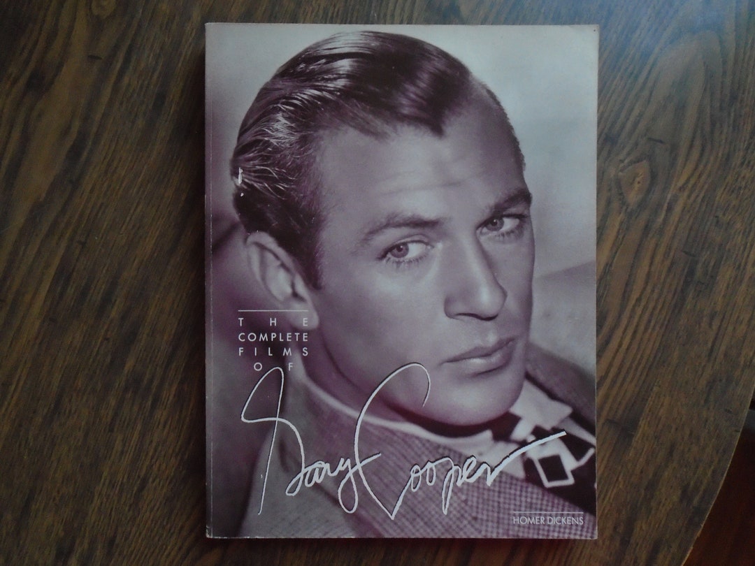 The Complete Films of Gary Cooper by Homer Dickens - Etsy