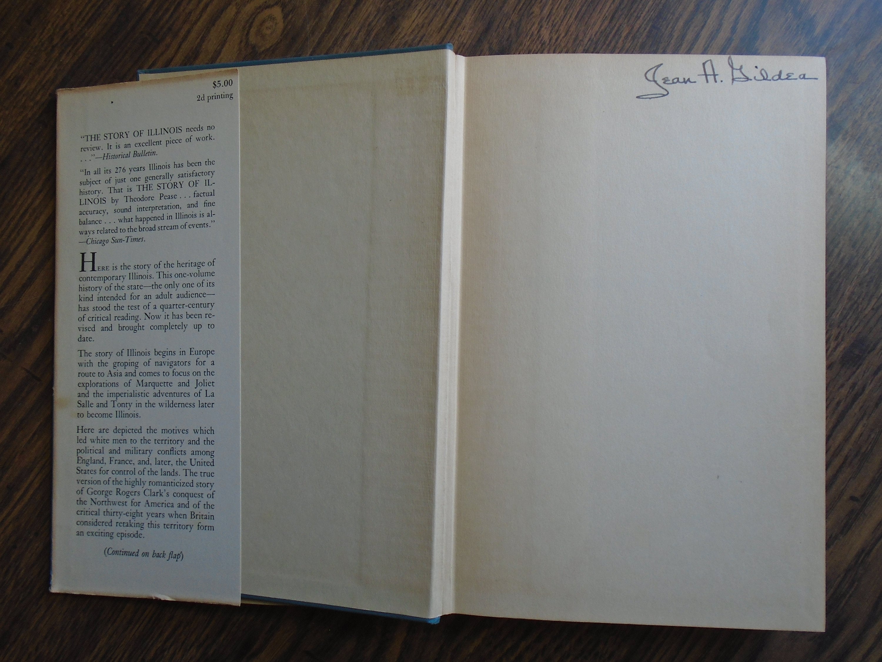 The Story of Illinois by Theodore Calvin Pease, Second Impression 1950 ...