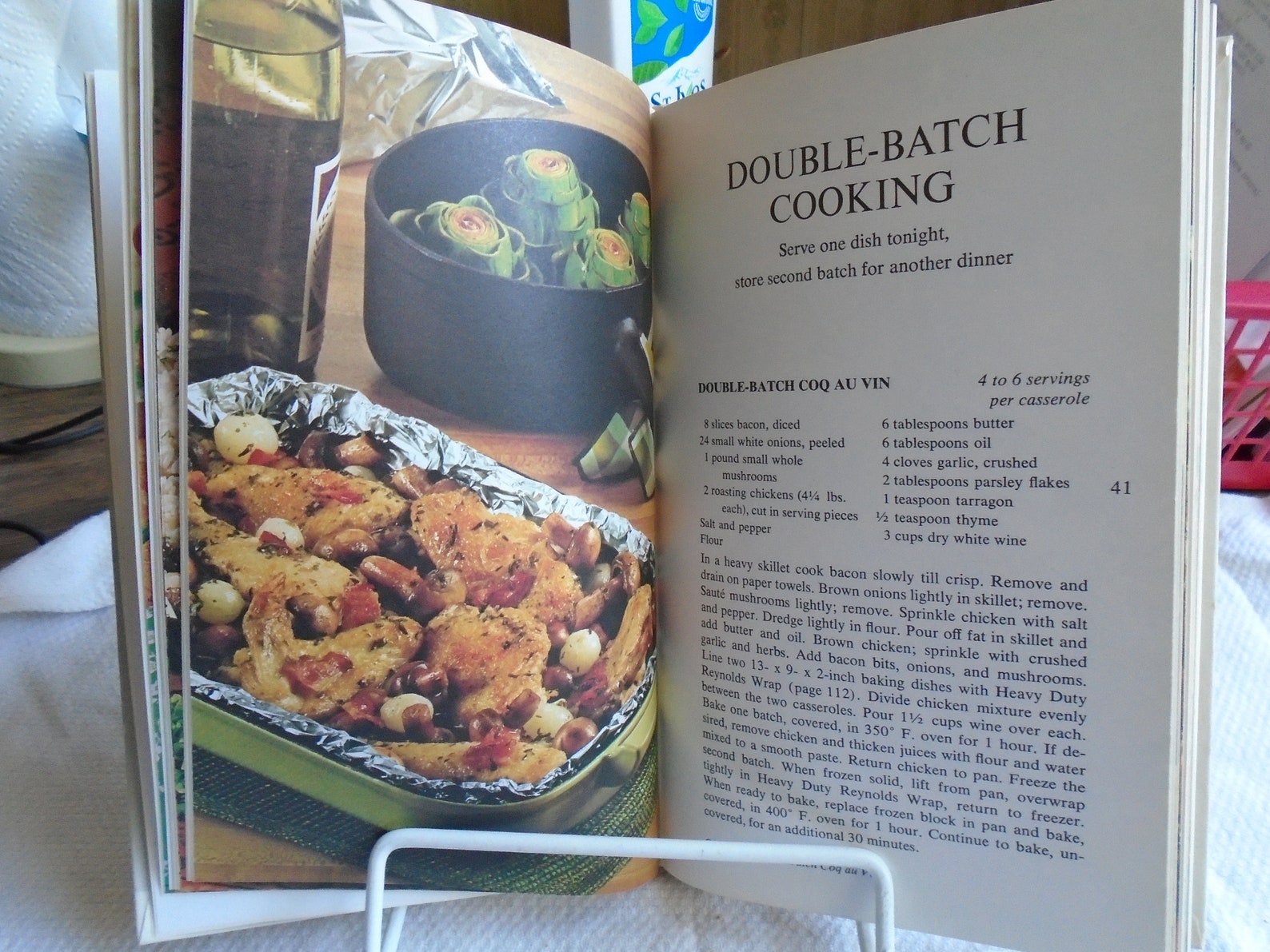 Carefree Cooking With Aluminum Foil, Reynolds Wrap Cookbook, 1975 ...