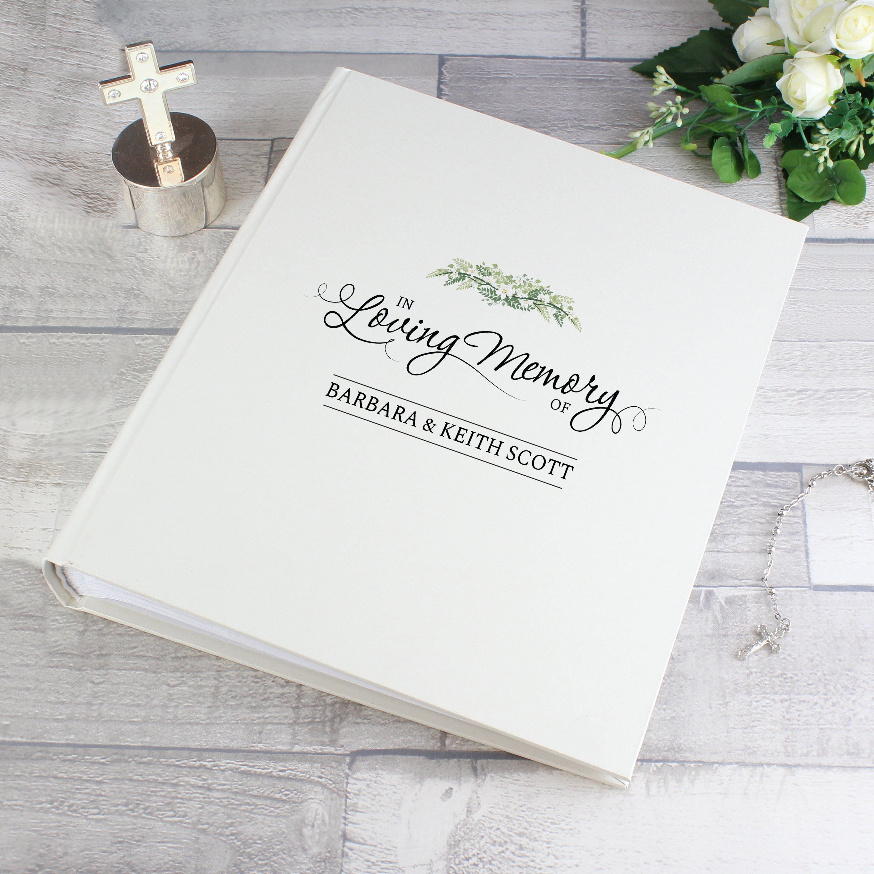 Personalised Memorial in Loving Memory Traditional Album Book - Etsy UK