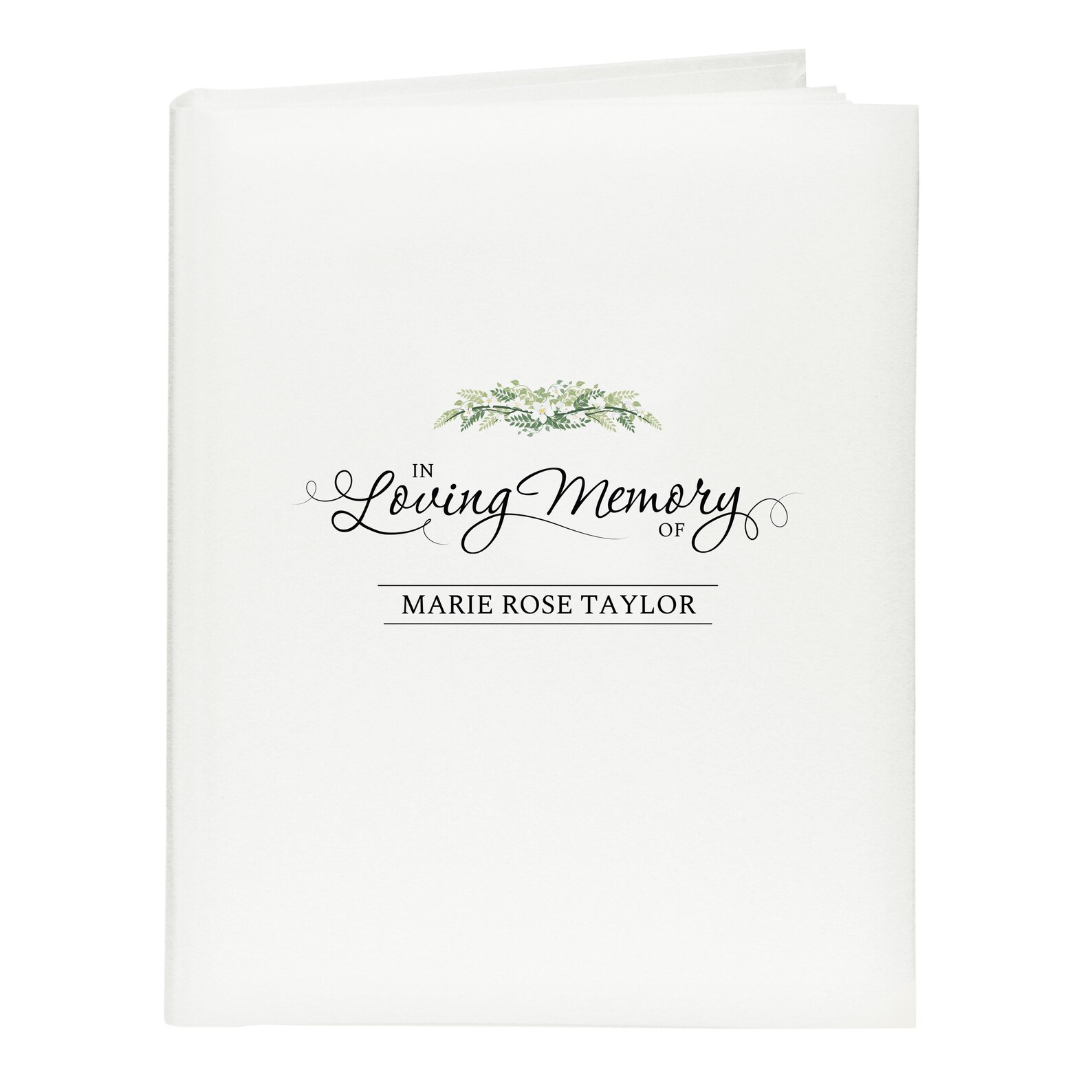 Personalised Memorial in Loving Memory Traditional Album Book - Etsy UK