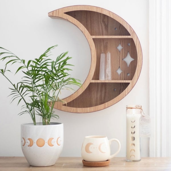Crystal Moon Shelf - Etsy