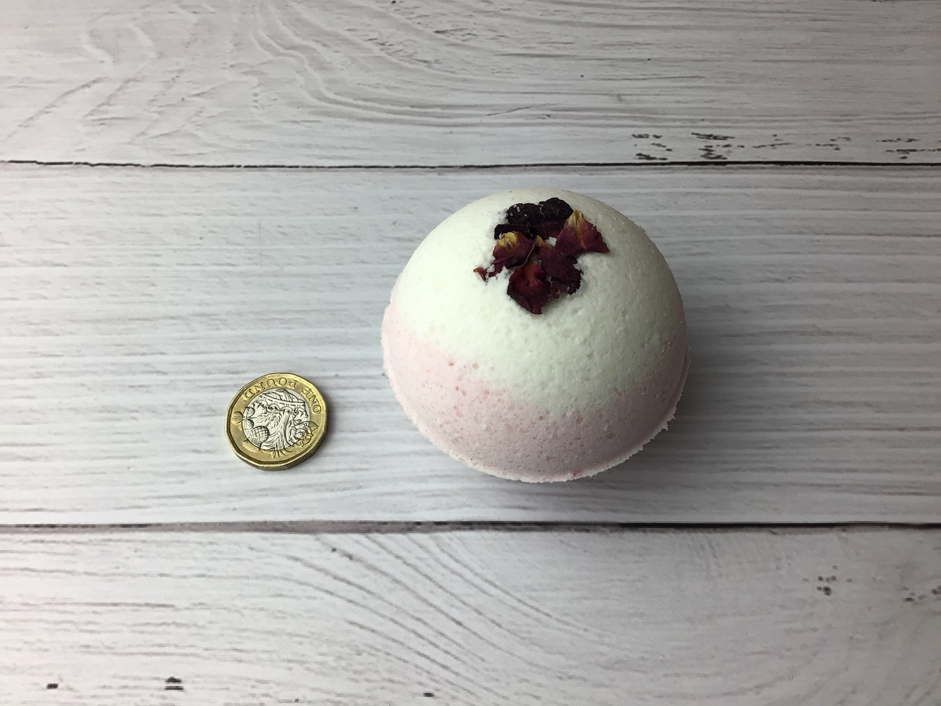 Luxury Rose Bath Bomb 100g/self Care/pamper Gift/home Spa Gift/well ...
