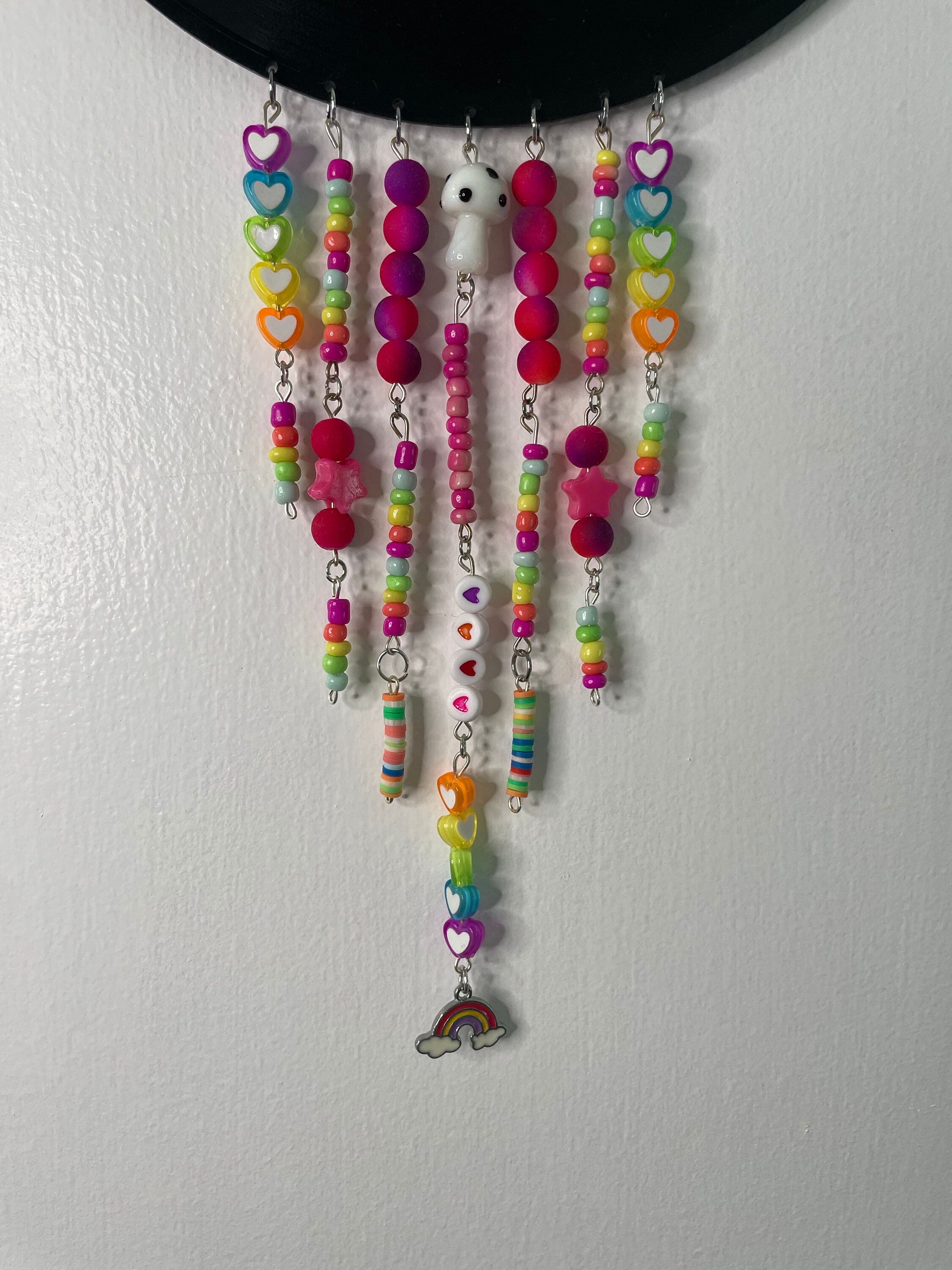 Recycled Vinyl Wall Decoration - Etsy
