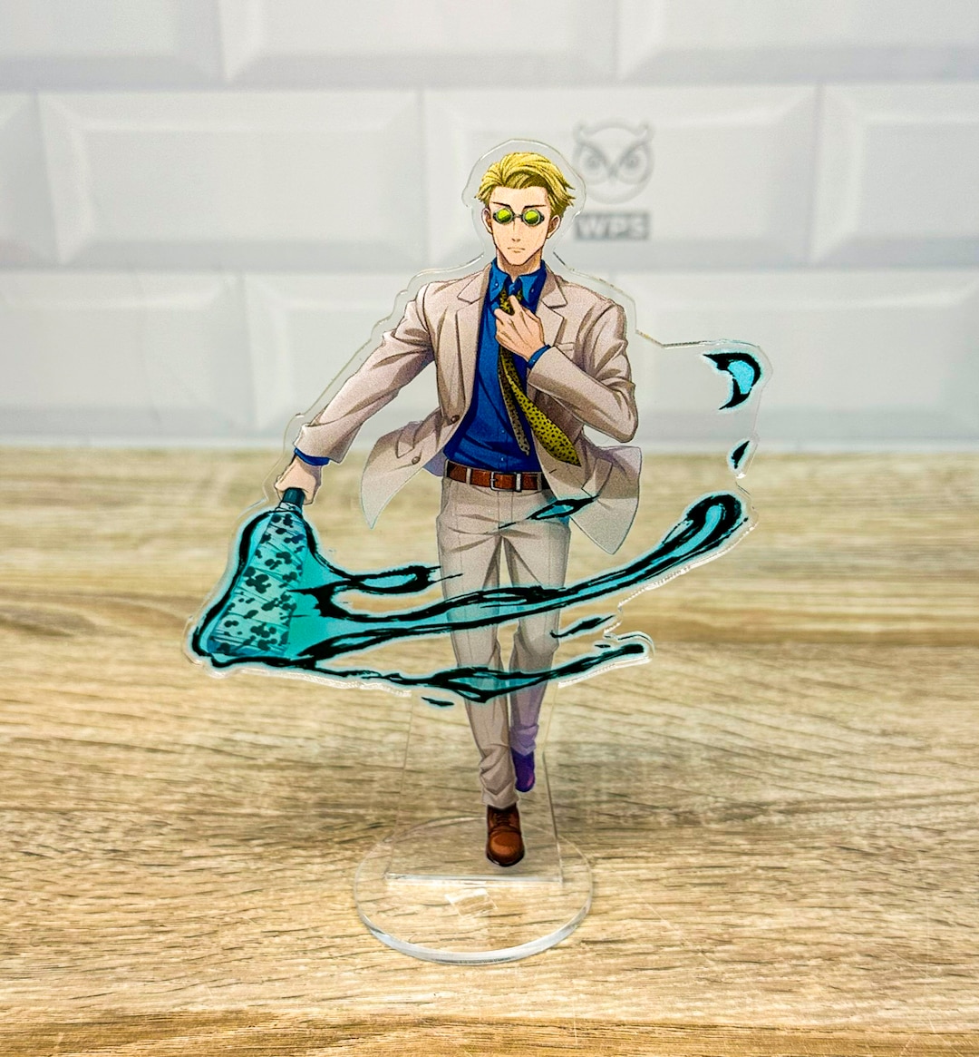 Anime Acrylic Stand Figure: Jujutsu Kaisen (nanami Kento) 17cm - Etsy