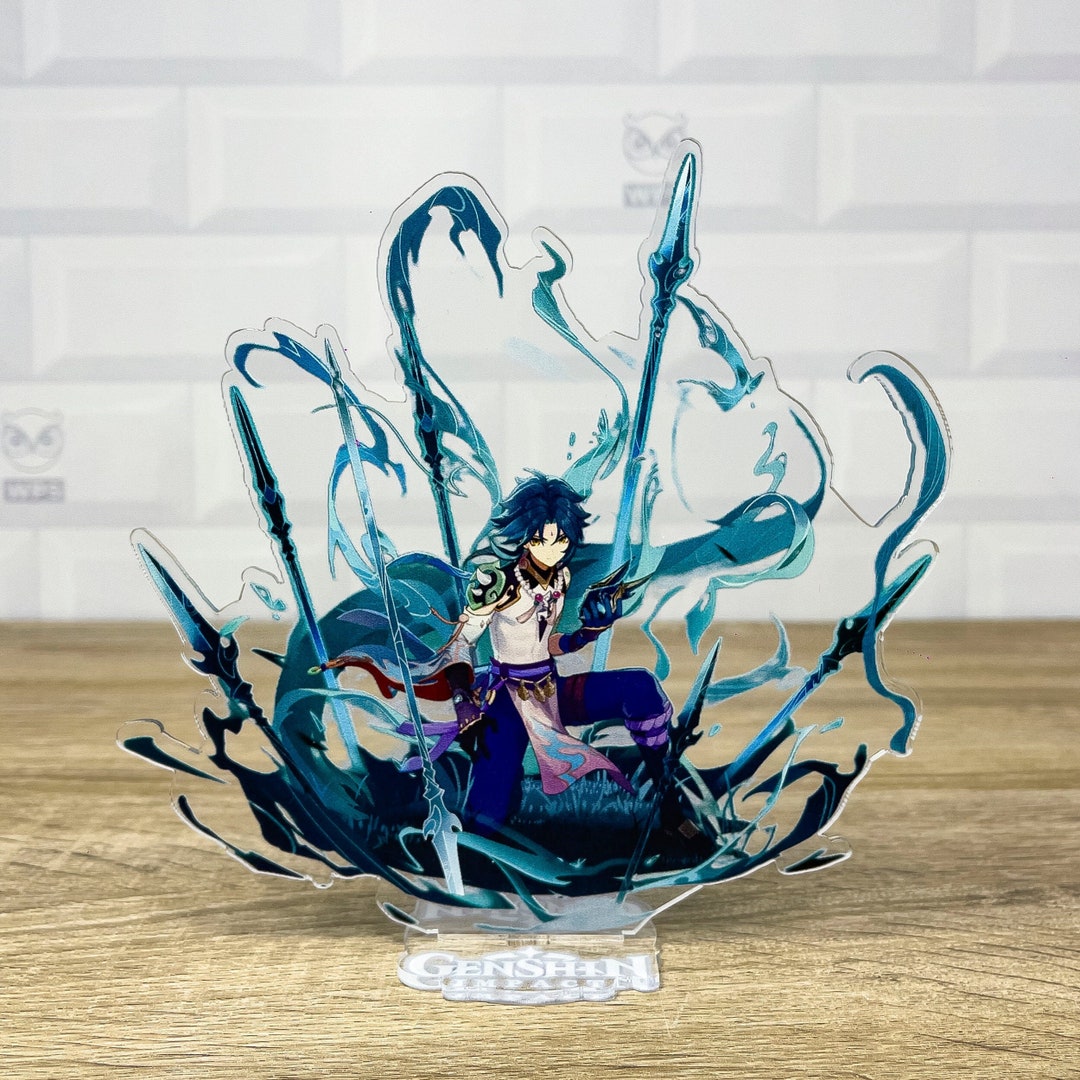 Genshin Impact Acrylic Stand Figure - Xiao, Freminet, Faruzan, Tighnari ...