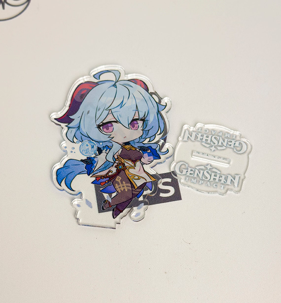 Genshin Impact Acrylic Stand Figure Ganyu chibi - Etsy
