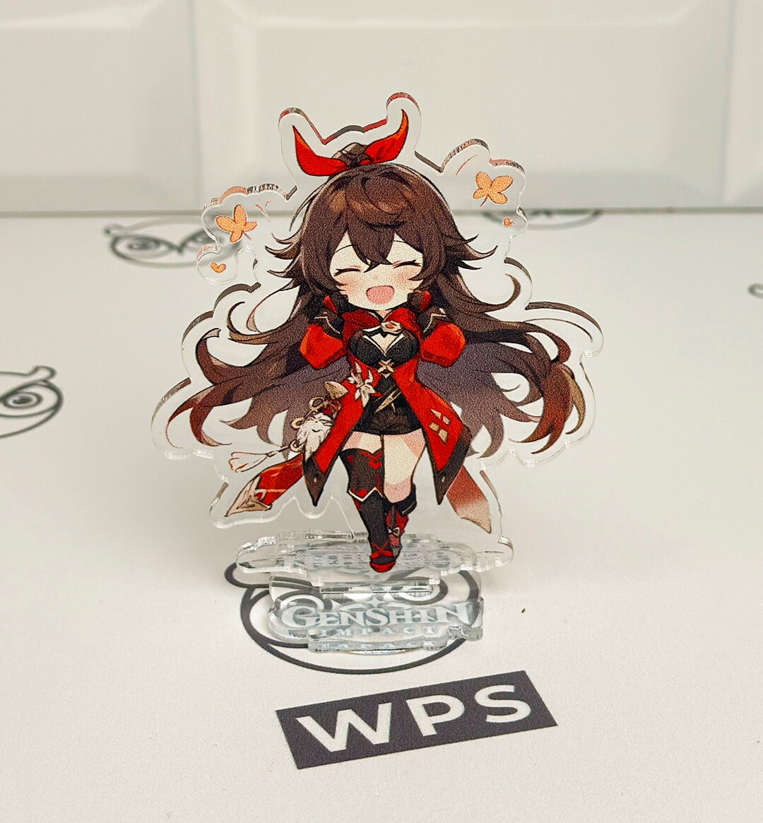Genshin Impact Acrylic Stand Figure Amber chibi - Etsy
