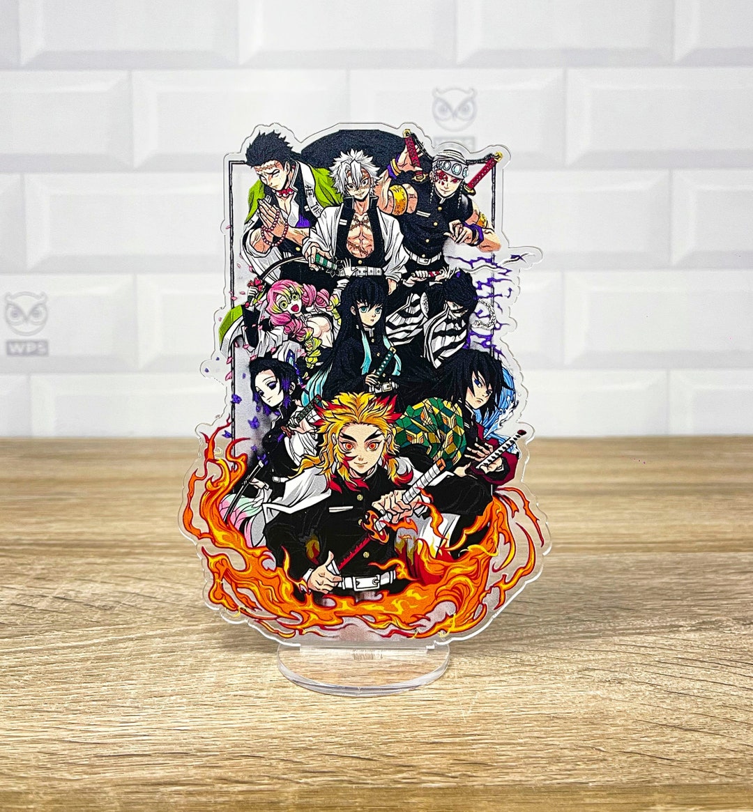 Anime Acrylic Stand Figure: Demon Slayer 6.5 Inch - Etsy