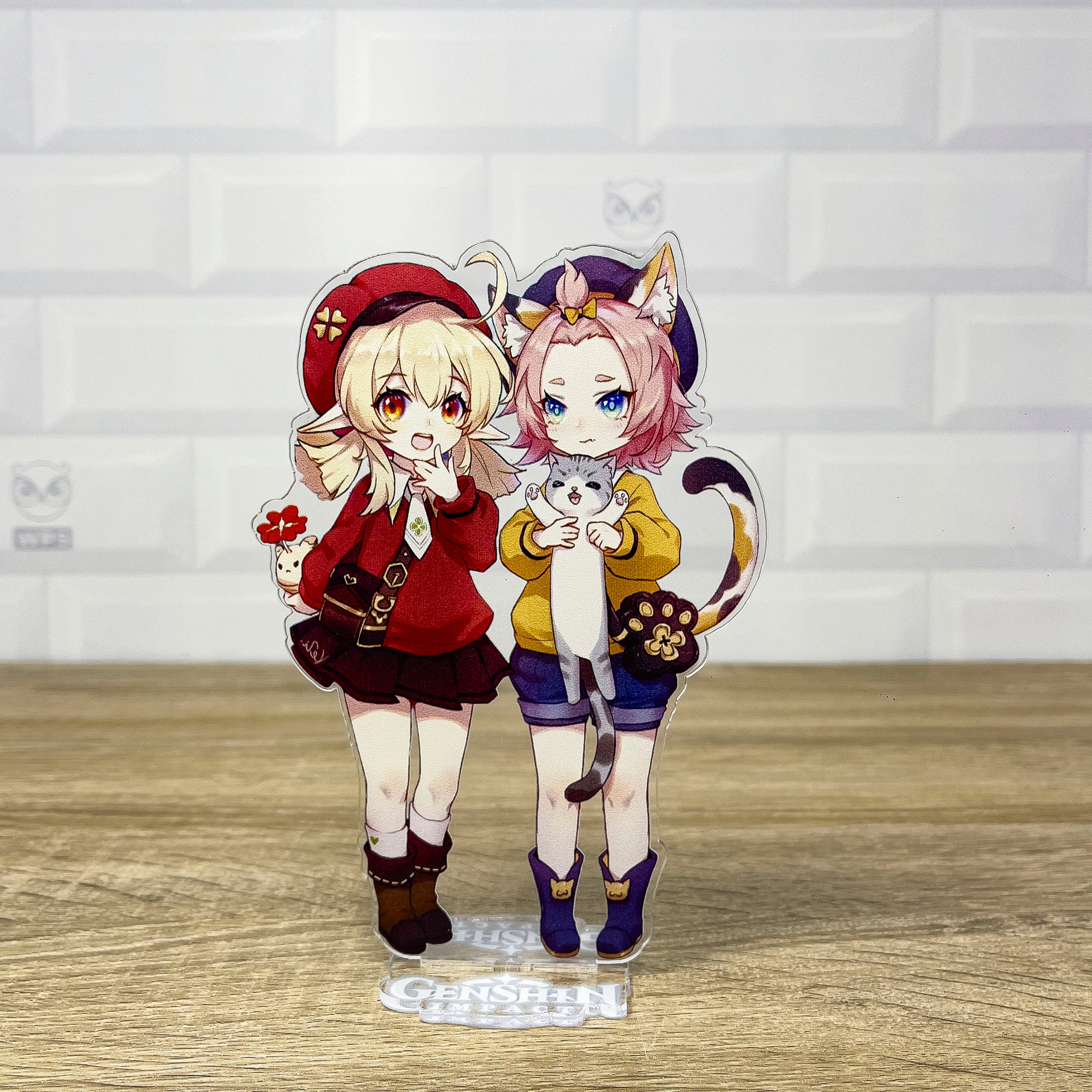 Genshin Impact Acrylic Stand Figure Yanfei, Yaoyao, Yae Miko, Klee ...