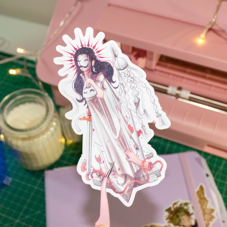 TGCF Glitter Holographic Stickers Heaven Official's - Etsy Singapore