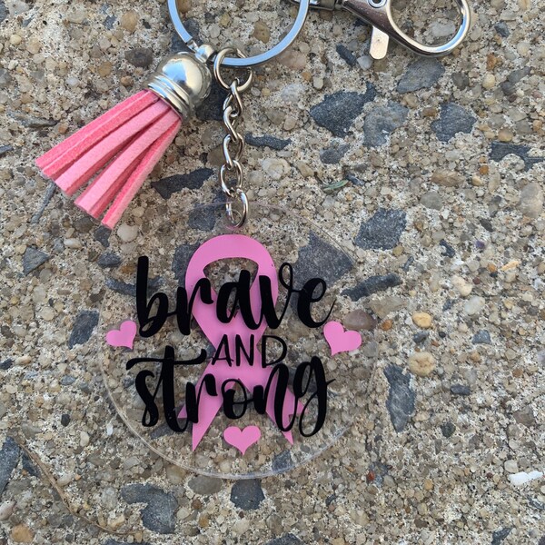 Cancer Keychain - Etsy