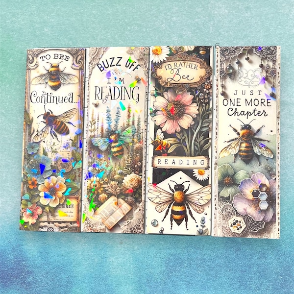 Bee Bookmark - Etsy