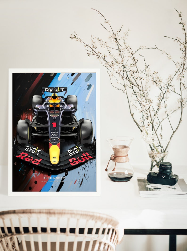 2023 Red Bull RB19 F1 Poster Print Formula 1 Poster - Etsy