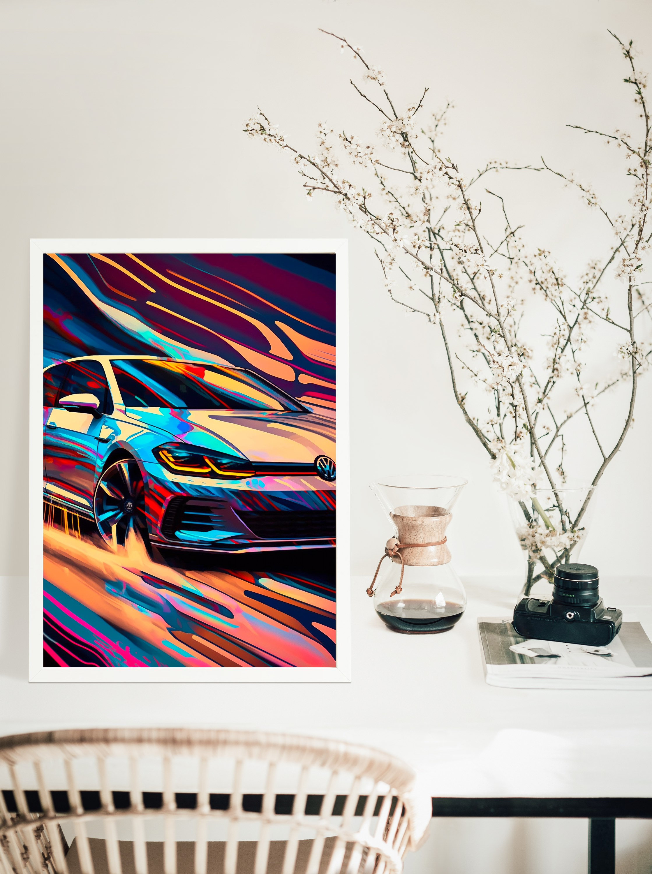 Volkswagen Golf Gti Poster Print VW Golf Gti Poster VW Golf - Etsy UK