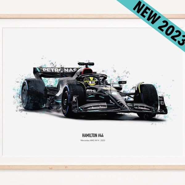 Formula 1 cars poster - Etsy Nederland